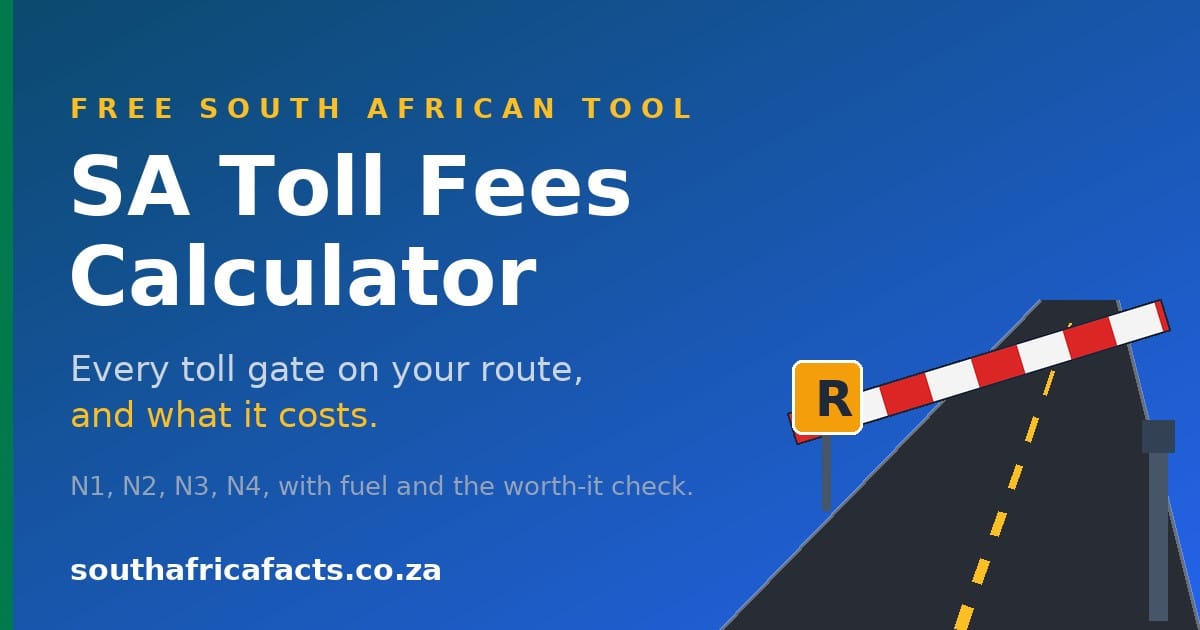 Toll Fees Calculator South Africa (2026 Rates)